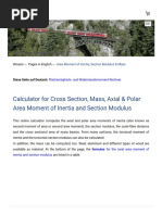 Calculating Rectangular Tube | PDF