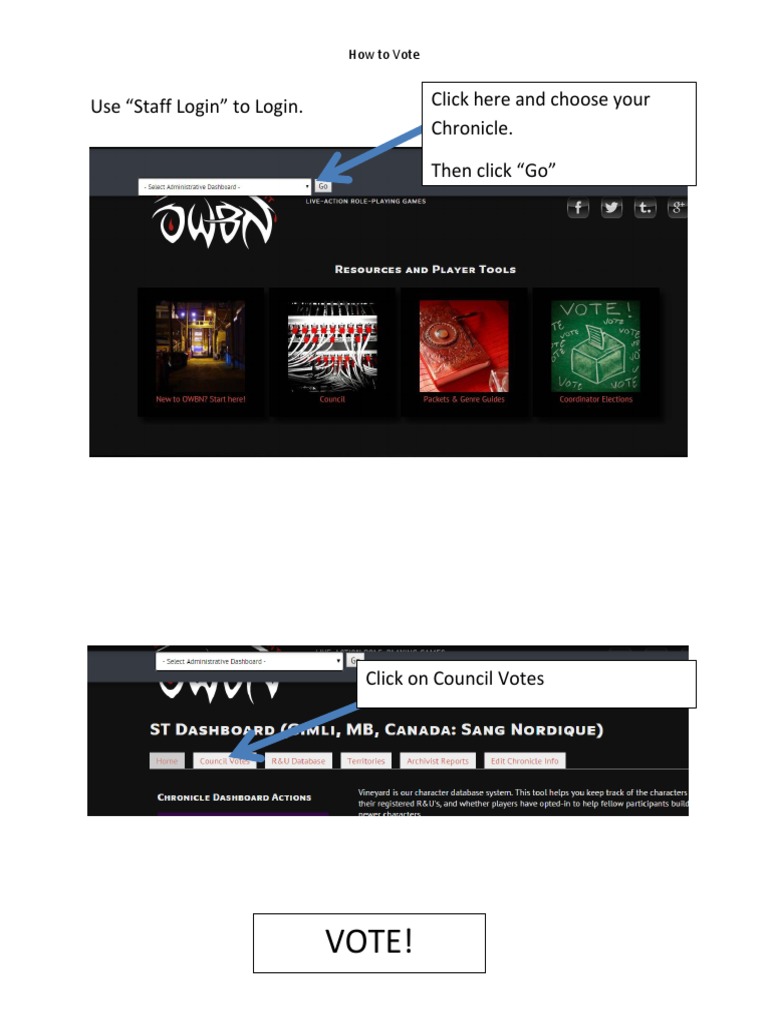 How To Vote PDF | PDF