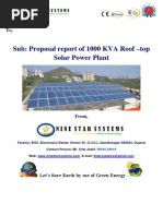 Work Contract Solar PV BOQ | PDF