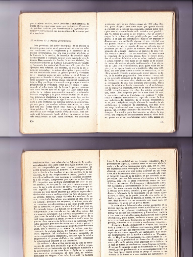 El Problema de La Musica Programatica PDF | PDF | Richard Wagner ...