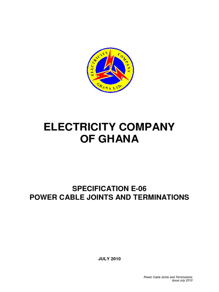 E06 Power Cable Joints and Terminations v1 | PDF | Electrical Connector ...