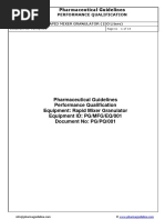 Autocoater Performance Qualification Protocol | PDF | Pharmaceutical | Chemicals