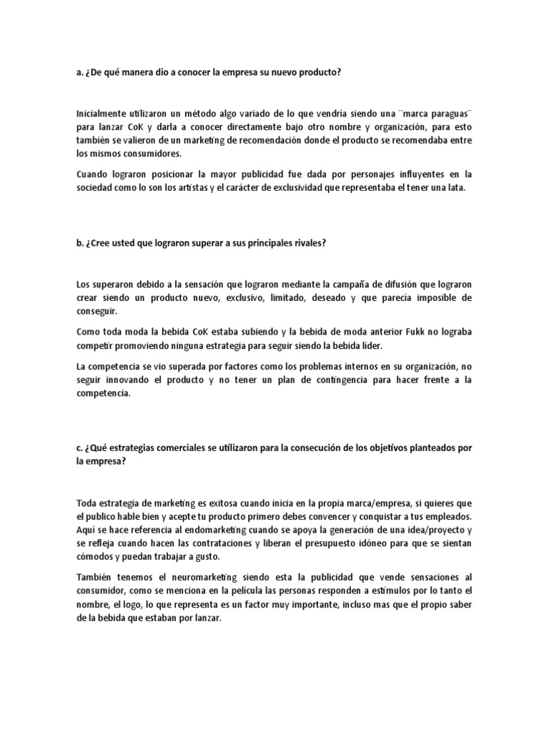 Cine Foro Syrup Sena | PDF | Publicidad | Marketing