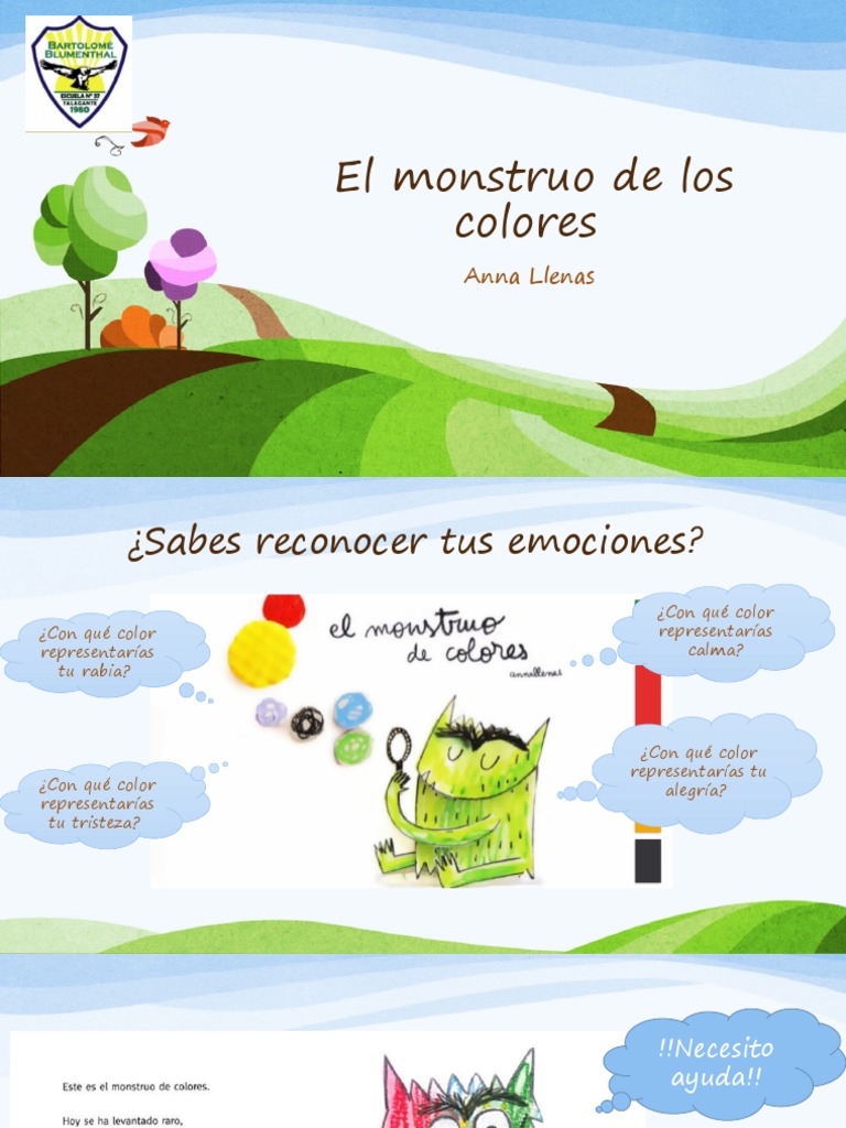 El Monstruo de Los Colores | PDF