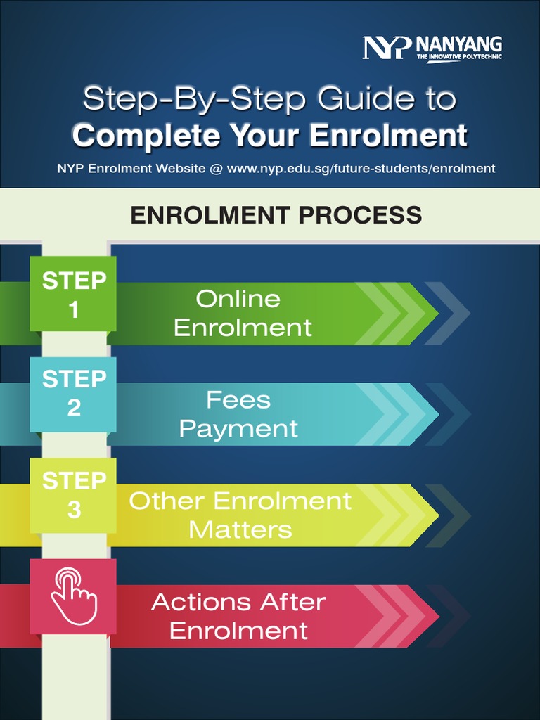 Step-By-Step Guide To: Complete Your Enrolment | PDF | Banking | Payments