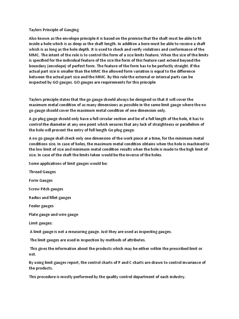 Taylors Principle | PDF | Mechanical Engineering | Nature