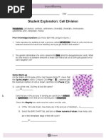 Laboratory Exercise 1A - Yarn Models | PDF | Mitosis | Meiosis