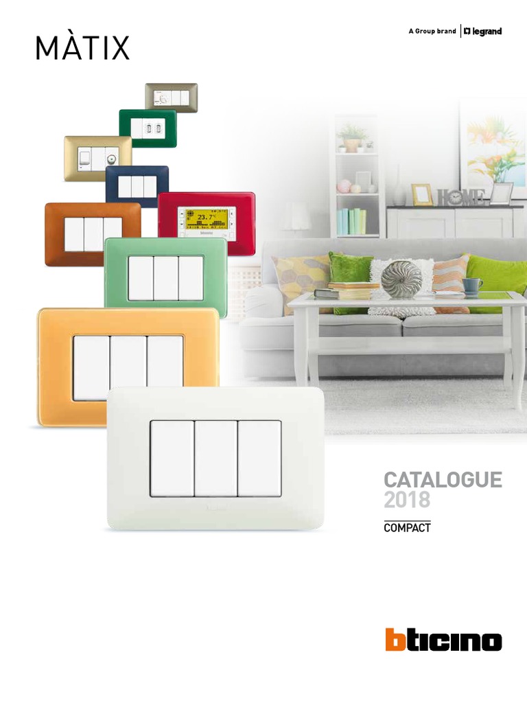Catalog Matix PDF | PDF | Ac Power Plugs And Sockets | Switch