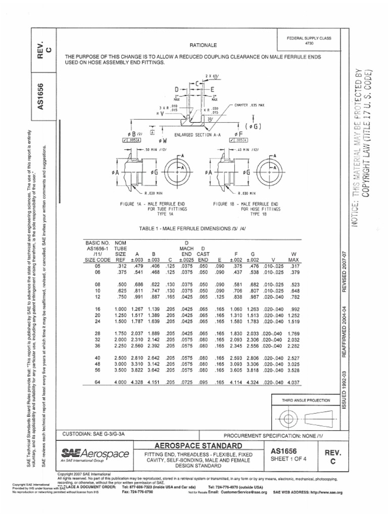 Sae As1656c | PDF