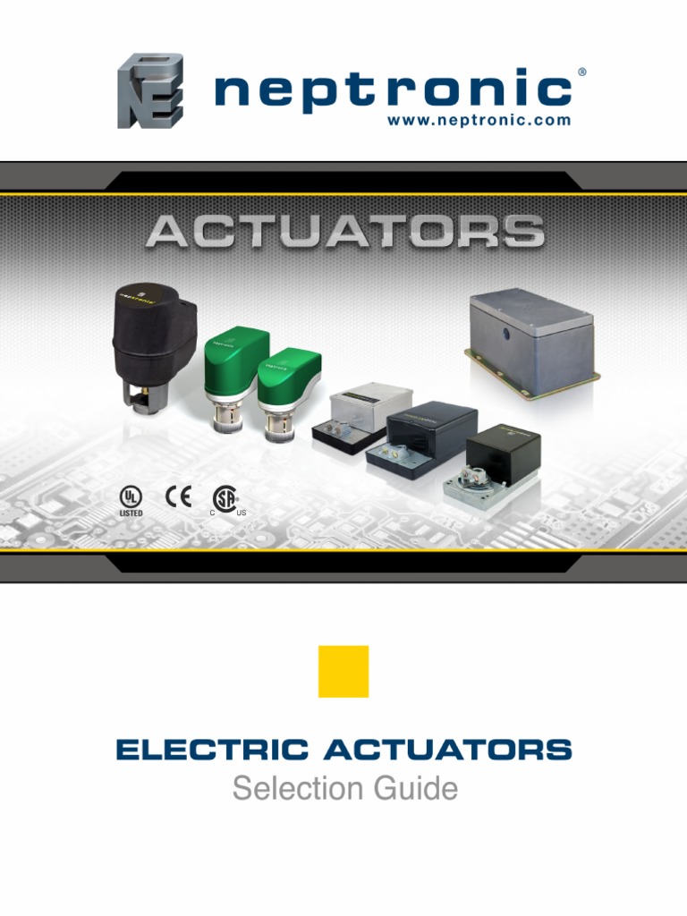 NEP - Actuator - Complete - Catalog (DT060S) | PDF | Switch | Resistor