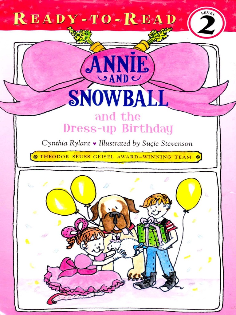 Annie and Snowball - Dress-Up Birthday | PDF