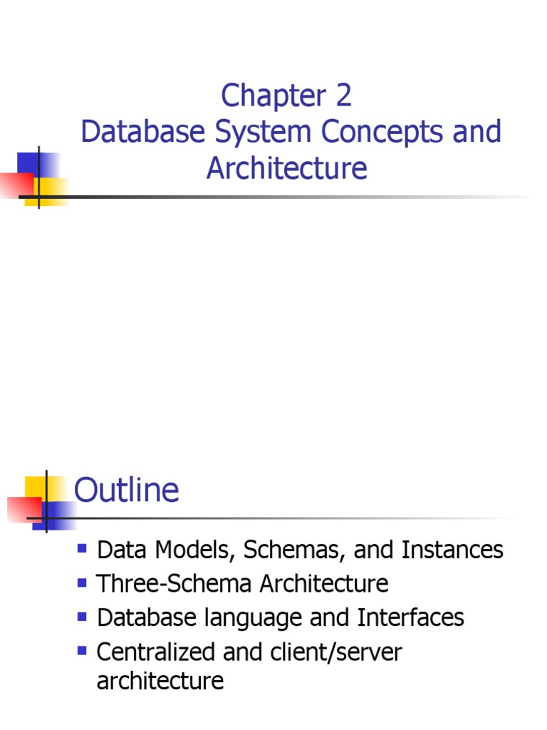 Database System Concepts and Architecture | PDF | Conceptual Model | Databases