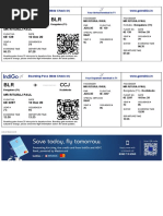 Online Boarding Pass Indigo | PDF | Aviation | Airlines