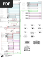 Cummins ISX-CM570: Electrical Circuit Diagram | PDF | Clutch | Coolant