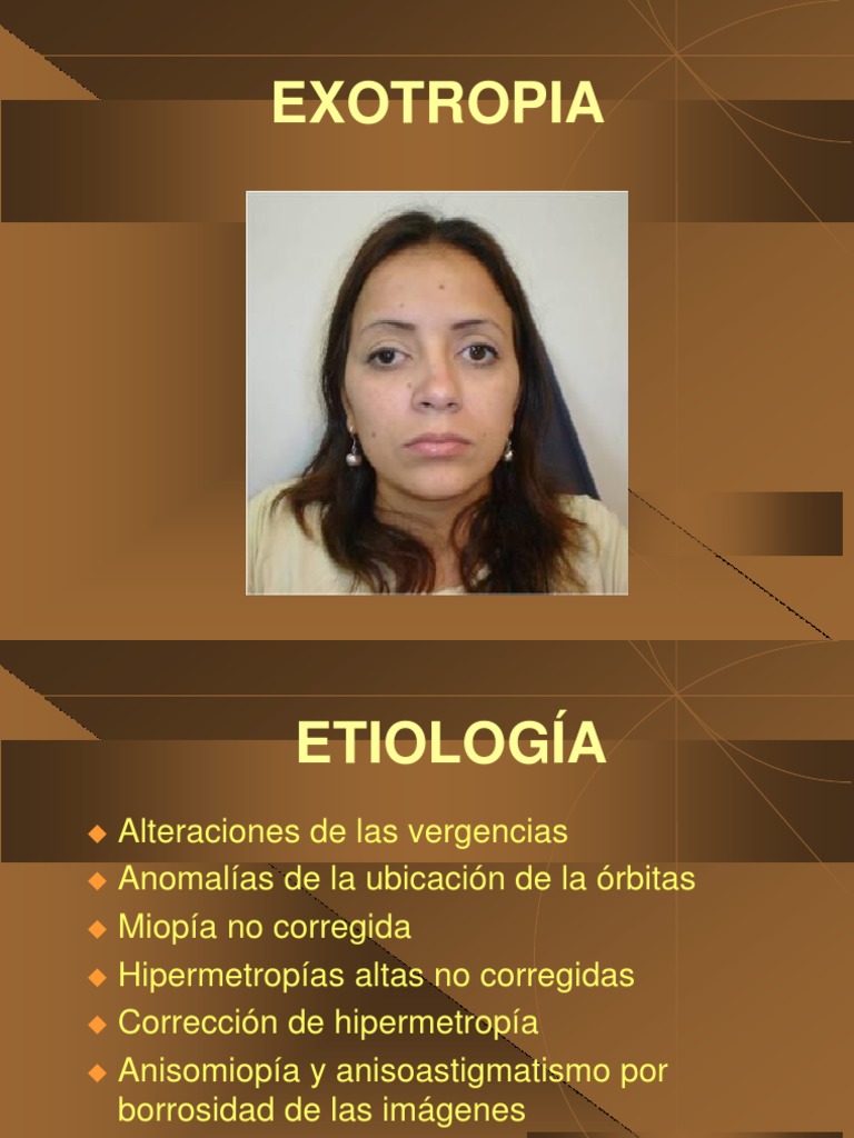 Clasificacion Exotropia y Otros | Descargar gratis PDF | Enfermedades ...