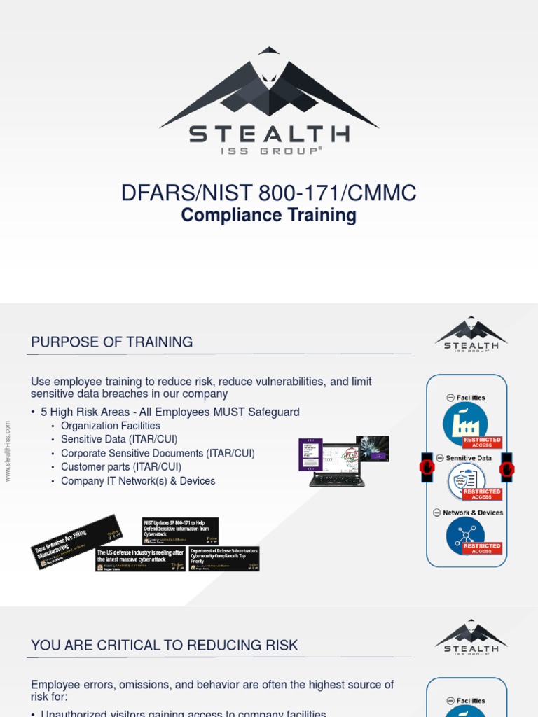 Dfars Nist CMMC Compliance | PDF | Information Sensitivity | Classified ...