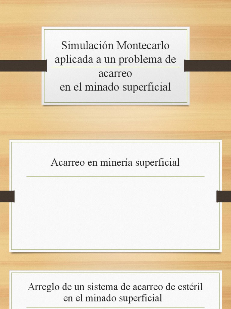 Simulación Montecarlo Aplicada | PDF