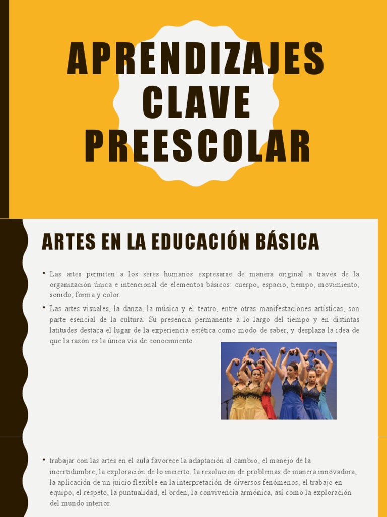 Aprendizajes Clave Preescolar | PDF | Educación de la primera infancia ...