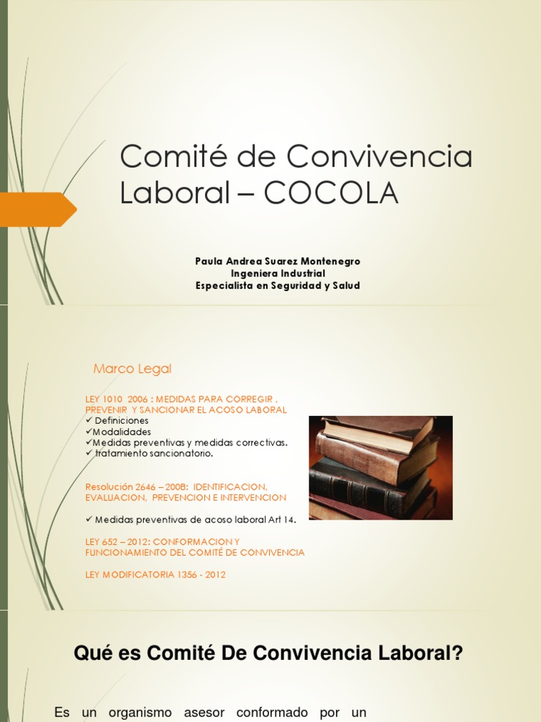 Comité de Convivencia Laboral - COCOLA | PDF | Gobierno