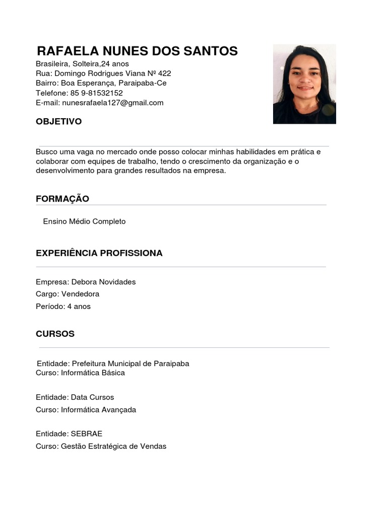 Curriculo Rafa Atualizado 24 | PDF