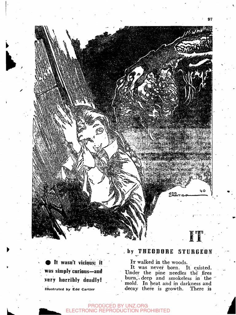 "Theodore Sturgeon: It and Kimbo" | PDF | Nature