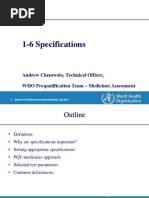 2-3 Assessing Specs - FPP | PDF | Tablet (Pharmacy) | Assay