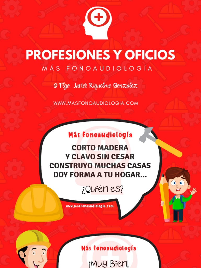 Adivinanza Profesiones y Oficios | PDF | Estilo de vida