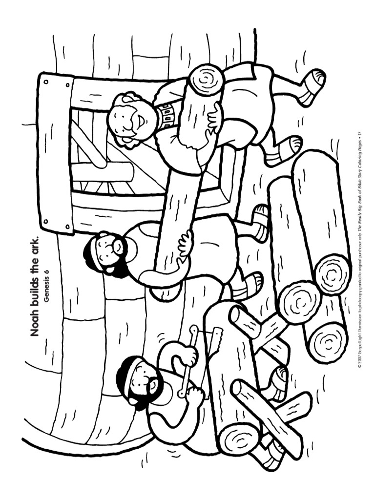 4 Noah Builds The Ark | PDF | Noah | Genesis Flood Narrative
