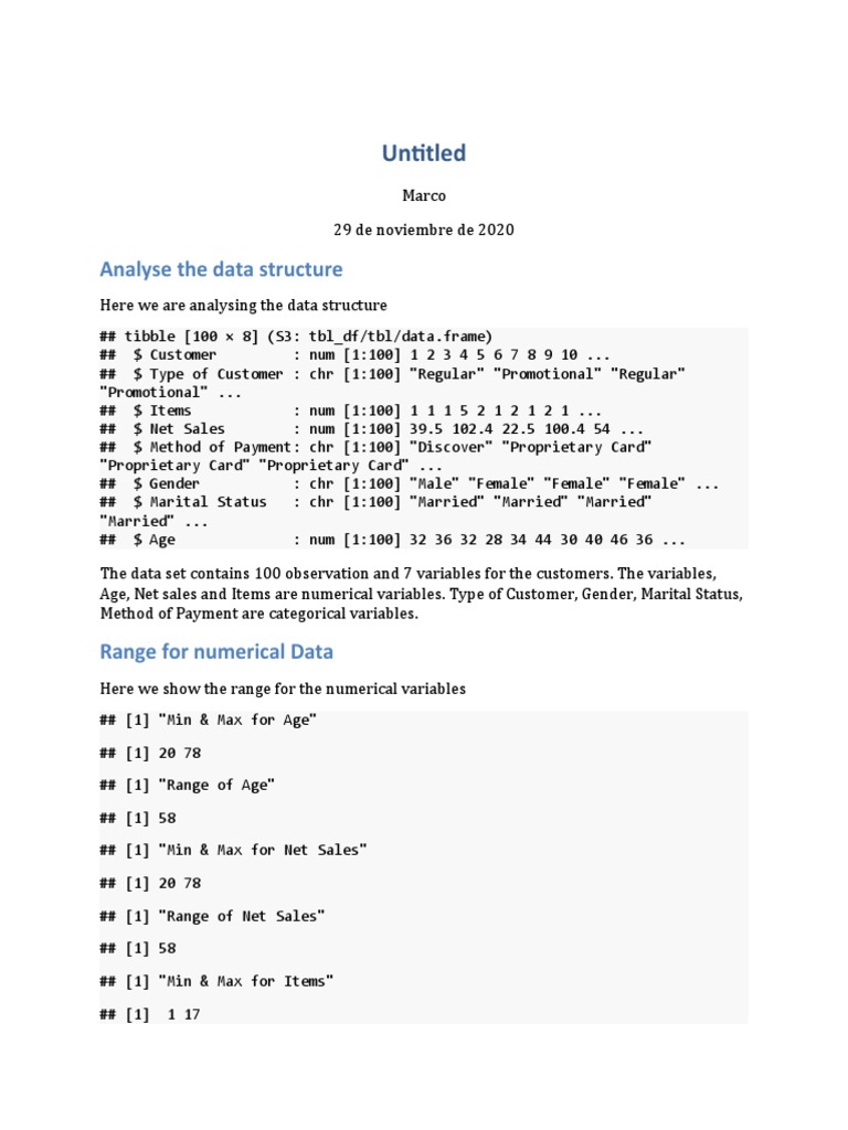 Descriptive Statistics | PDF | Coefficient Of Variation | Quartile