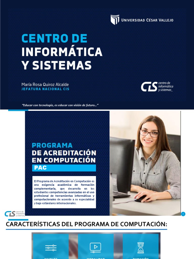 Programa de Computación Cis Nacional 2020 | PDF | Certificaciones de ...