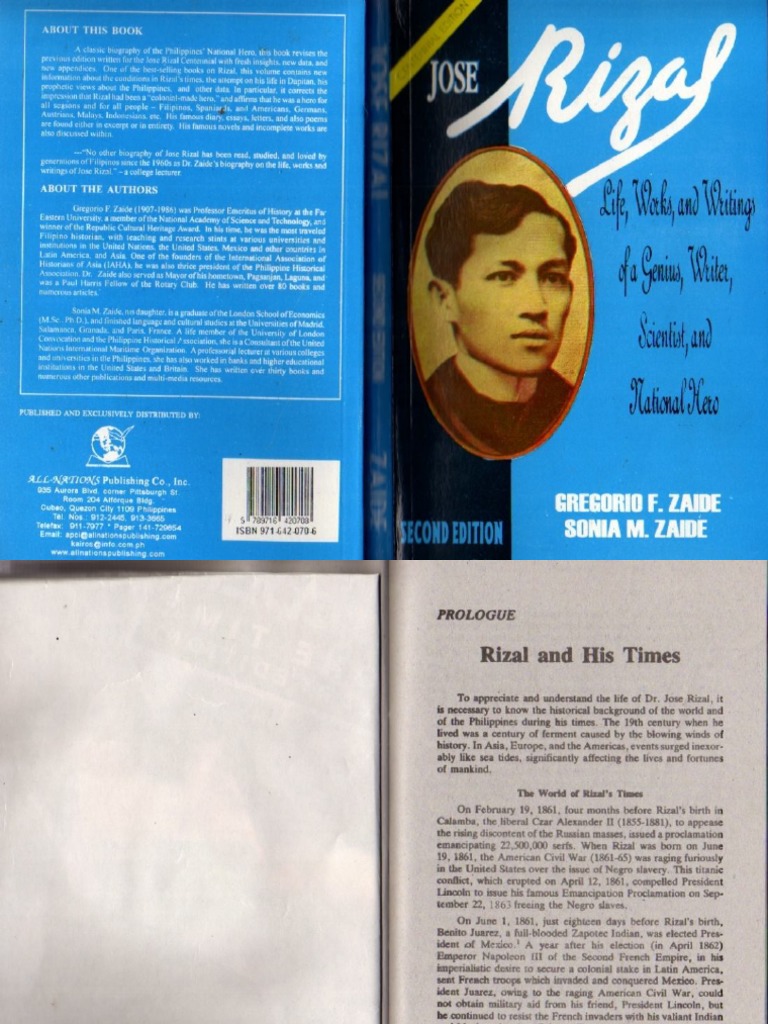 Jose Rizal Book by Zaide 2nd Ed PDF | PDF