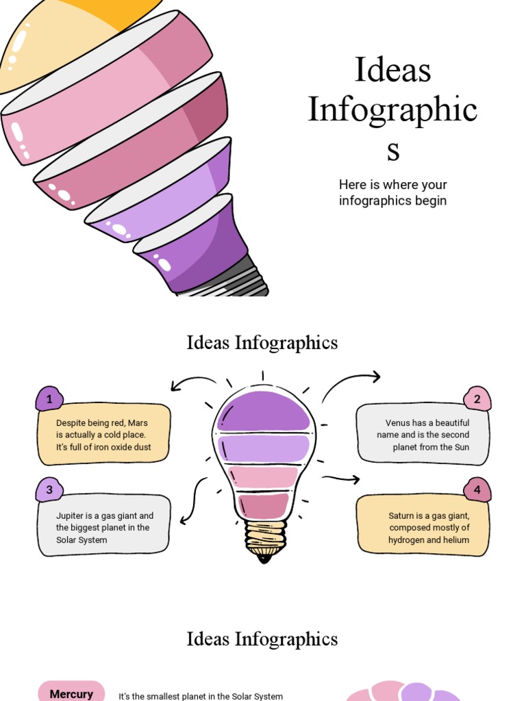 Ideas Infographics by Slidesgo | PDF | Solar System | Planets