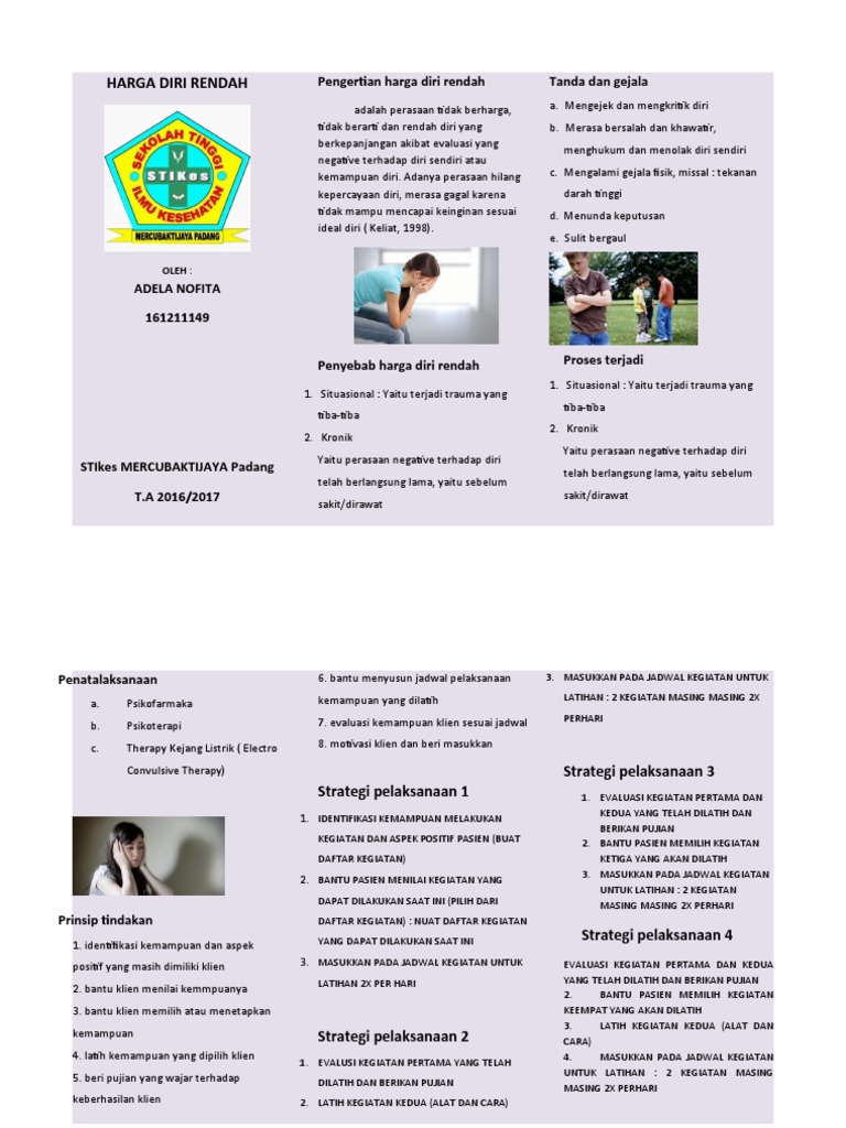 Harga Diri Rendah Brosur | PDF