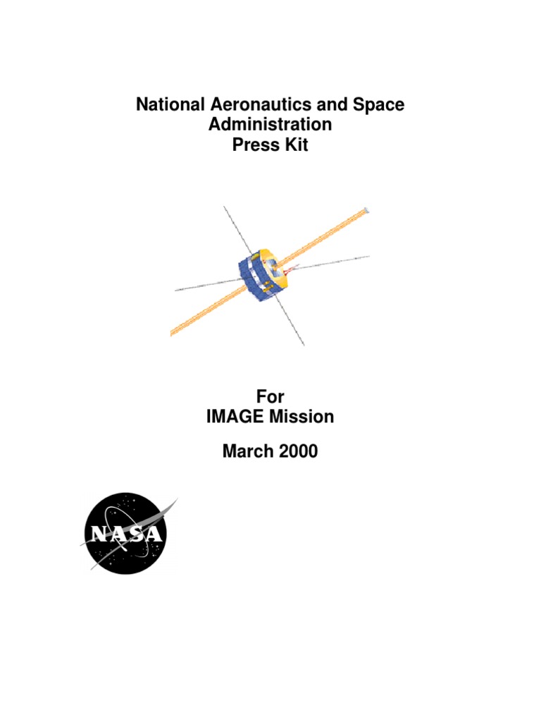 IMAGE Mission Press Kit | PDF | Magnetosphere | Solar Wind