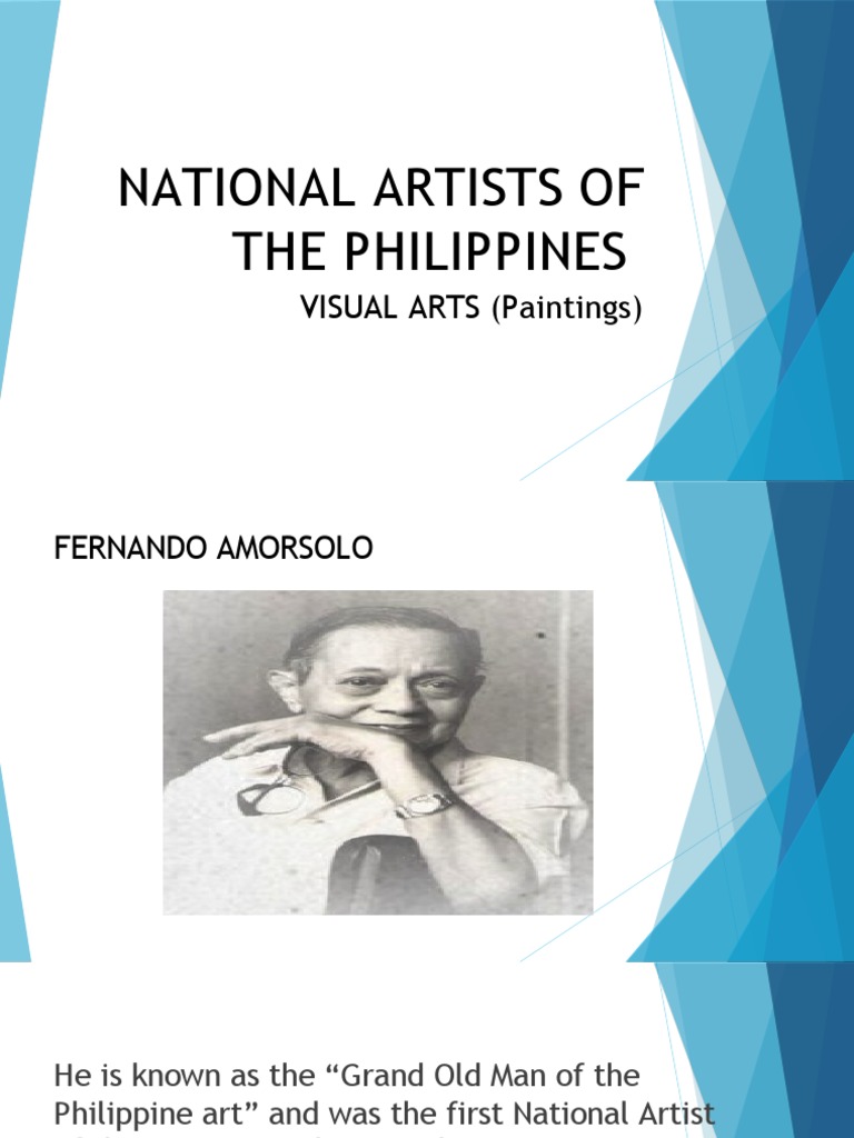 National Artists of The Philippines | PDF | Paintings | Art Media