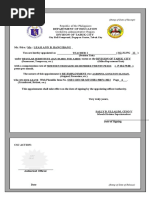 CS Form No. 33-A Revised 2018 Appointment Form - Regulated | PDF ...