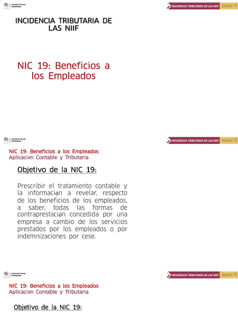 Nic 19 PDF | PDF | normas internacionales de INFORMACION FINANCIERA ...