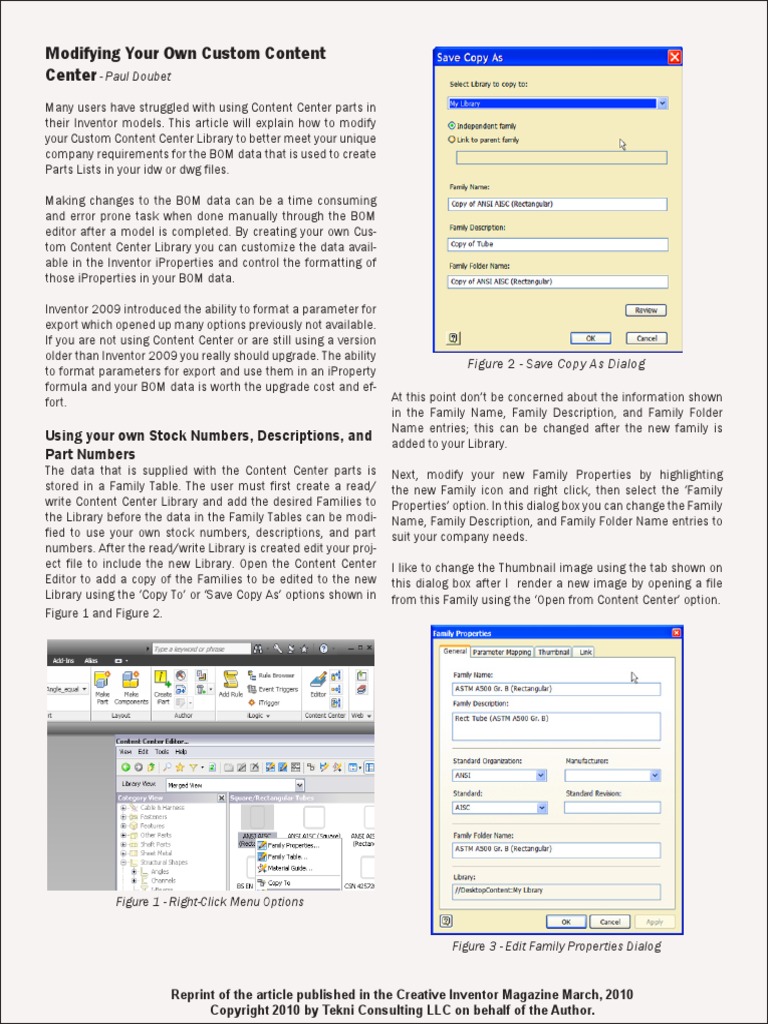 Creating Your Own Custom Content Center PDF | PDF | Computer File ...