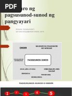 DLP - Q1 Lesson 6 Pagkasunod-Sunog NG Pangyayari | PDF