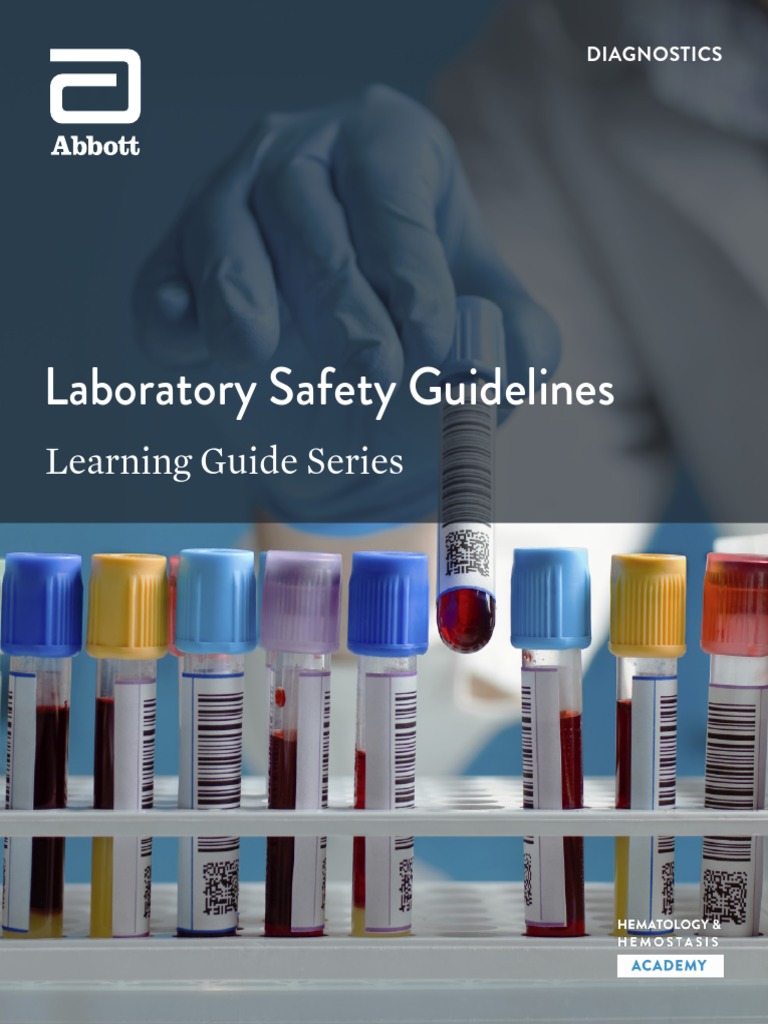Laboratory Safety Guidelines: Learning Guide Series | Download Free PDF ...