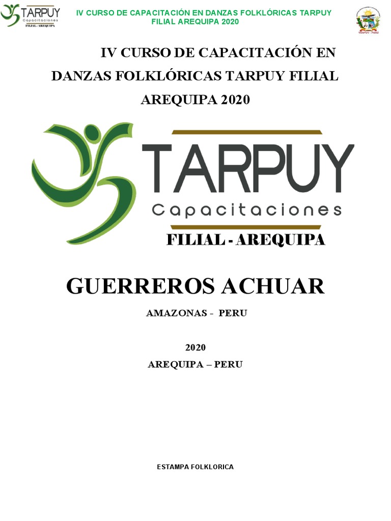 Cultura y danza de los guerreros Achuar | PDF