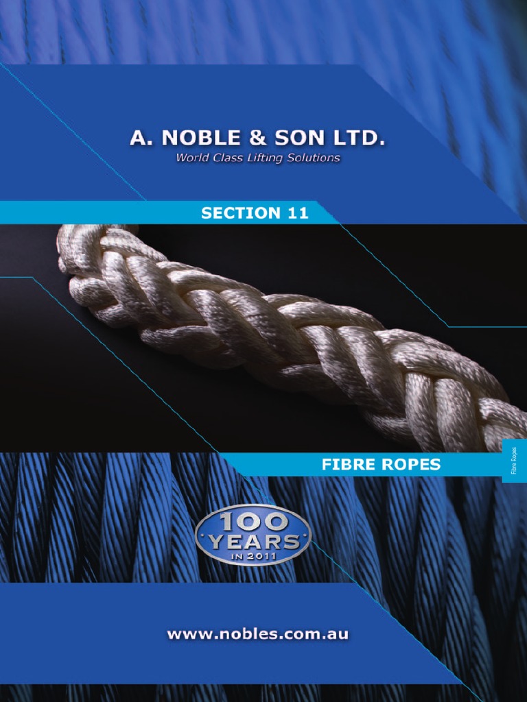 11 Fibre Ropes PDF | Download Free PDF | Rope | Fibers