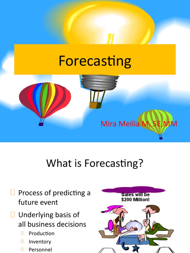 Bab 4 Forecasting | PDF | Moving Average | Forecasting