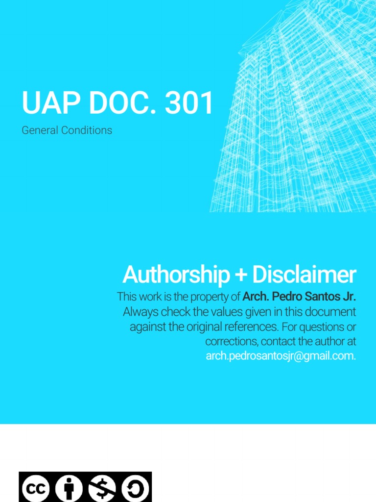 UAP Document 301 PDF | PDF | Guarantee | Specification (Technical Standard)