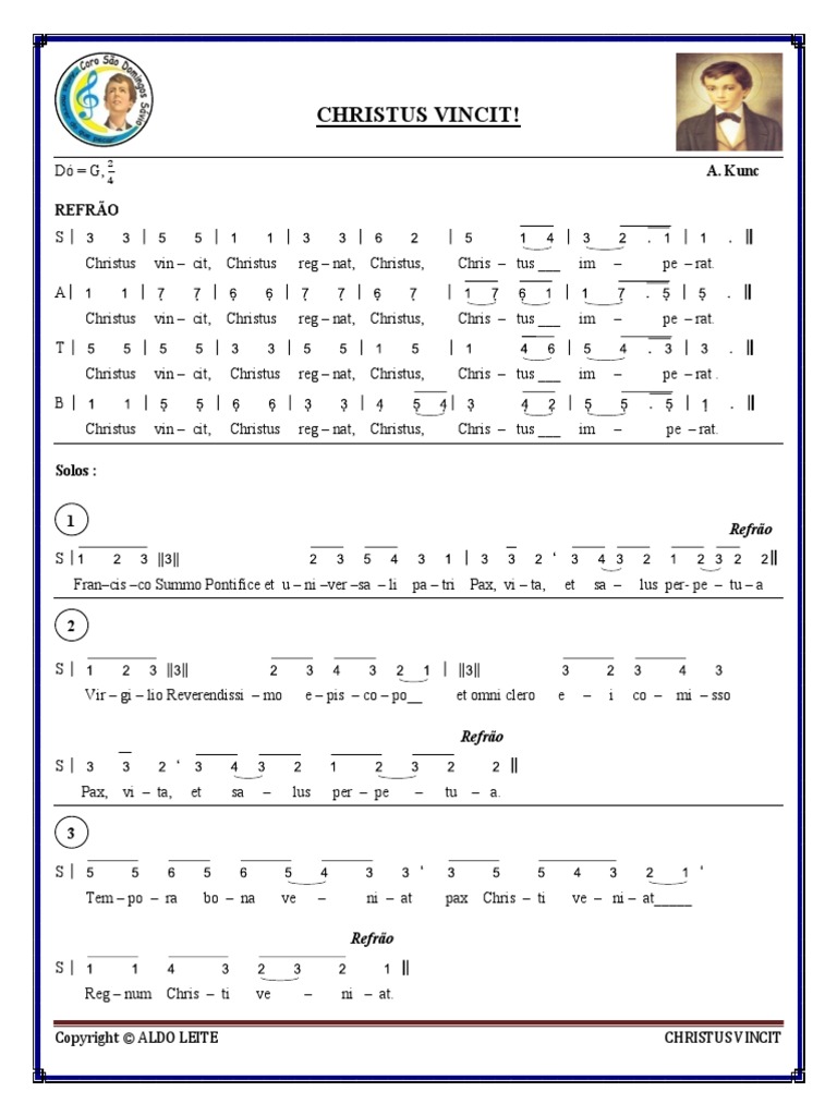 Christus Vincit | PDF