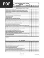 LDV - Pre - Start Checklist | PDF