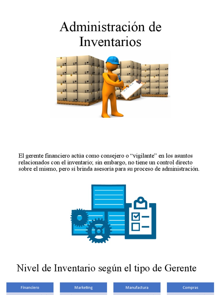 Administración de Inventarios | PDF | Inventario | Business