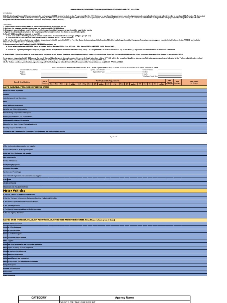 2020 APP-CSE Template | PDF | Metro Manila | Philippines