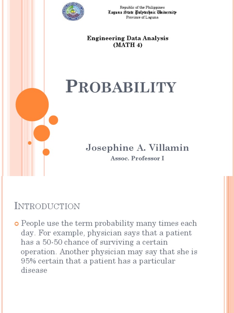 Module 2 Probability | PDF | Statistics | Probability
