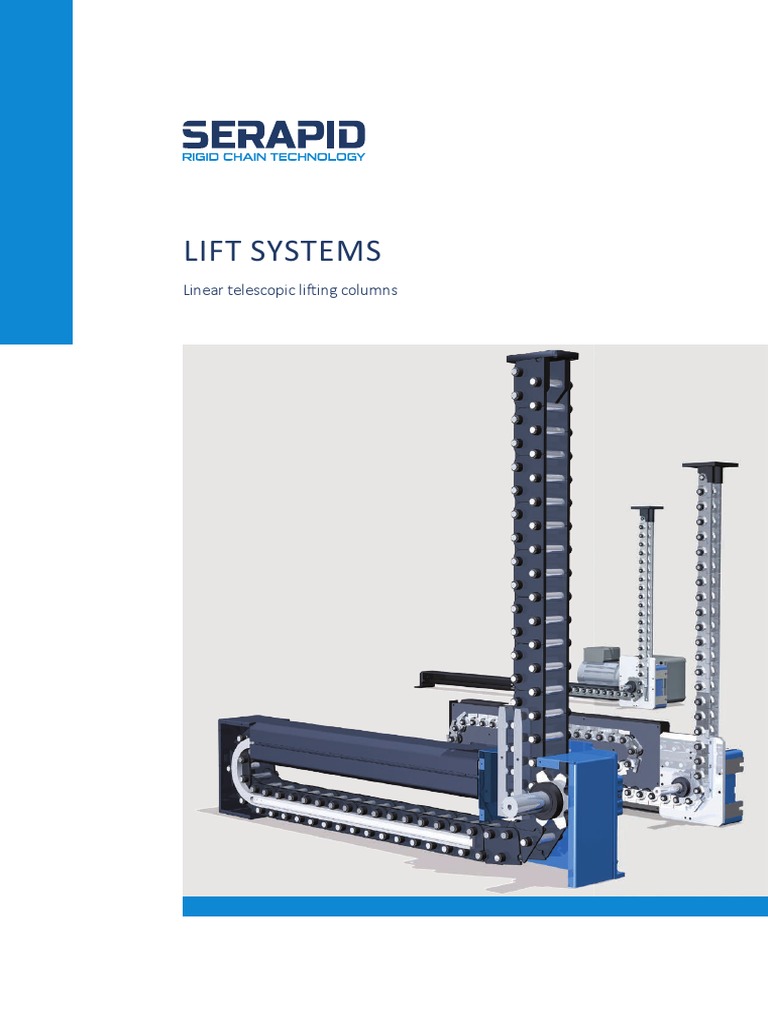 Industrial Telescopic Lift Systems | PDF | Machines | Mechanical ...
